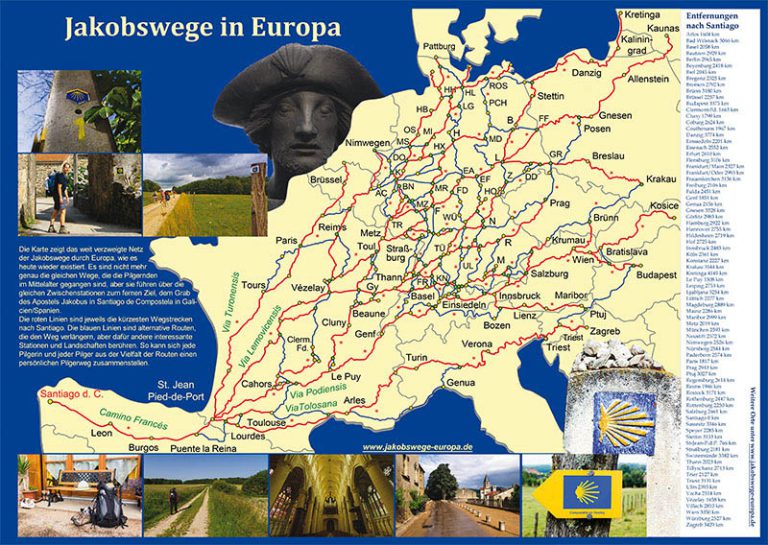 Jakobswege und Pilgerwege - sind das auch Wanderwege?